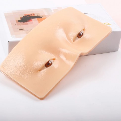 Makeup practice face board