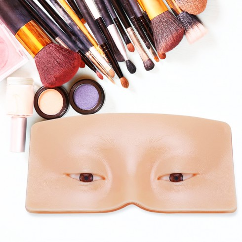 Makeup practice face board